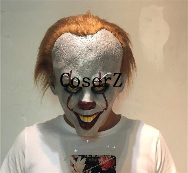 It 2017 Movie Stephen King's It Mask Pennywise Clown Joker Halloween C ...