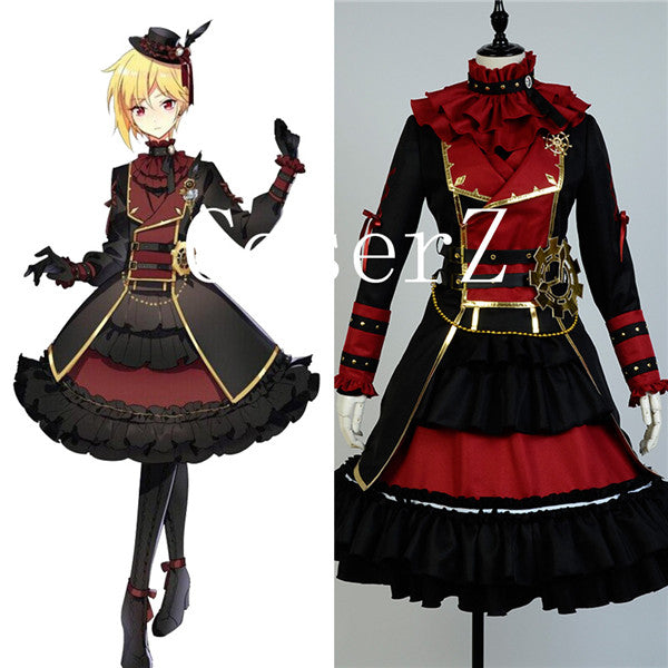 Ensemble Stars Nazuna Nito Genderbend Girl's Version Cosplay Costume ...