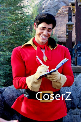 Custom Beauty and the Beast Cosplay Costume Gaston Costume with Top Gl ...
