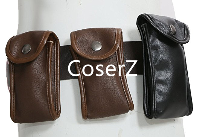 Deadpool Belt with Metal Buckle 6 Pockets Cosplay Costume – CoserZ