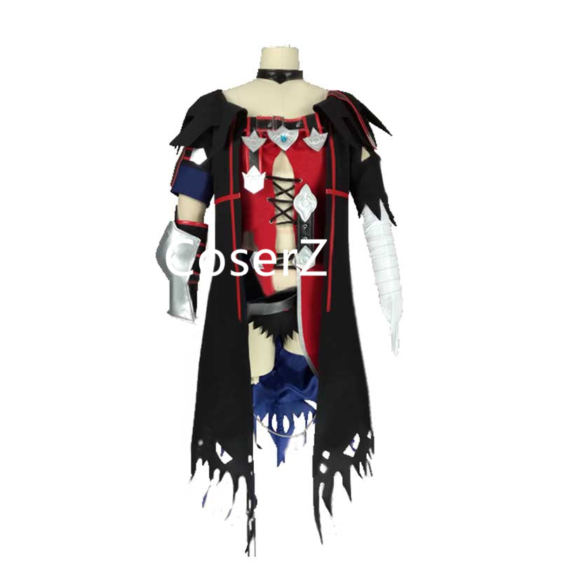Game Tales of Berseria Velvet Crowe Costume Adult Women Halloween Cosp ...
