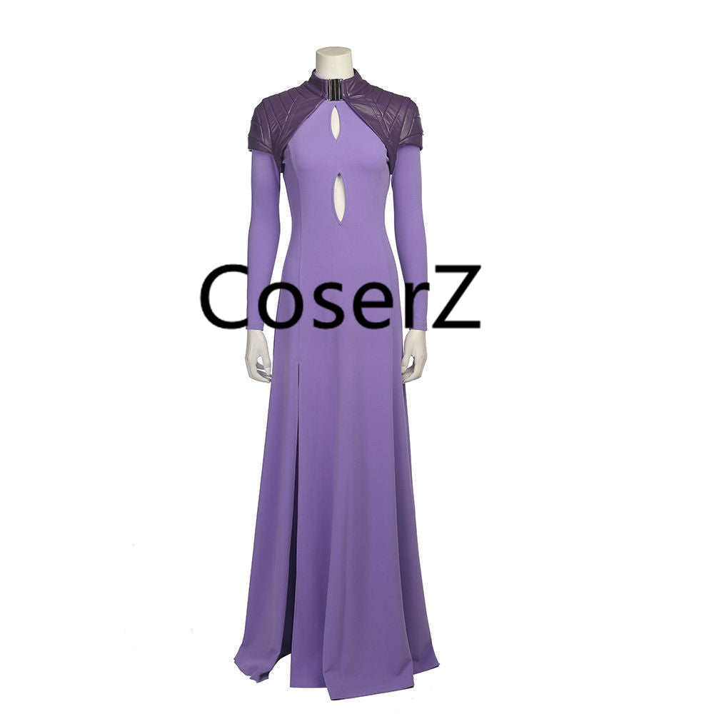 Inhumans Cosplay Costume Medusa Costume Women Medusa Purple Dress – CoserZ