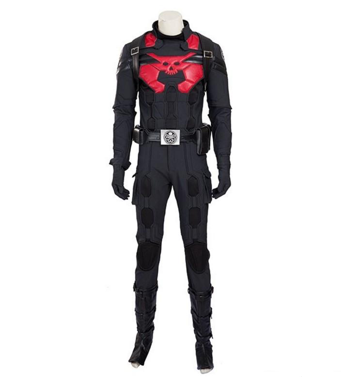 Captain America Hydra Agent Cosplay Costume Full Set – CoserZ